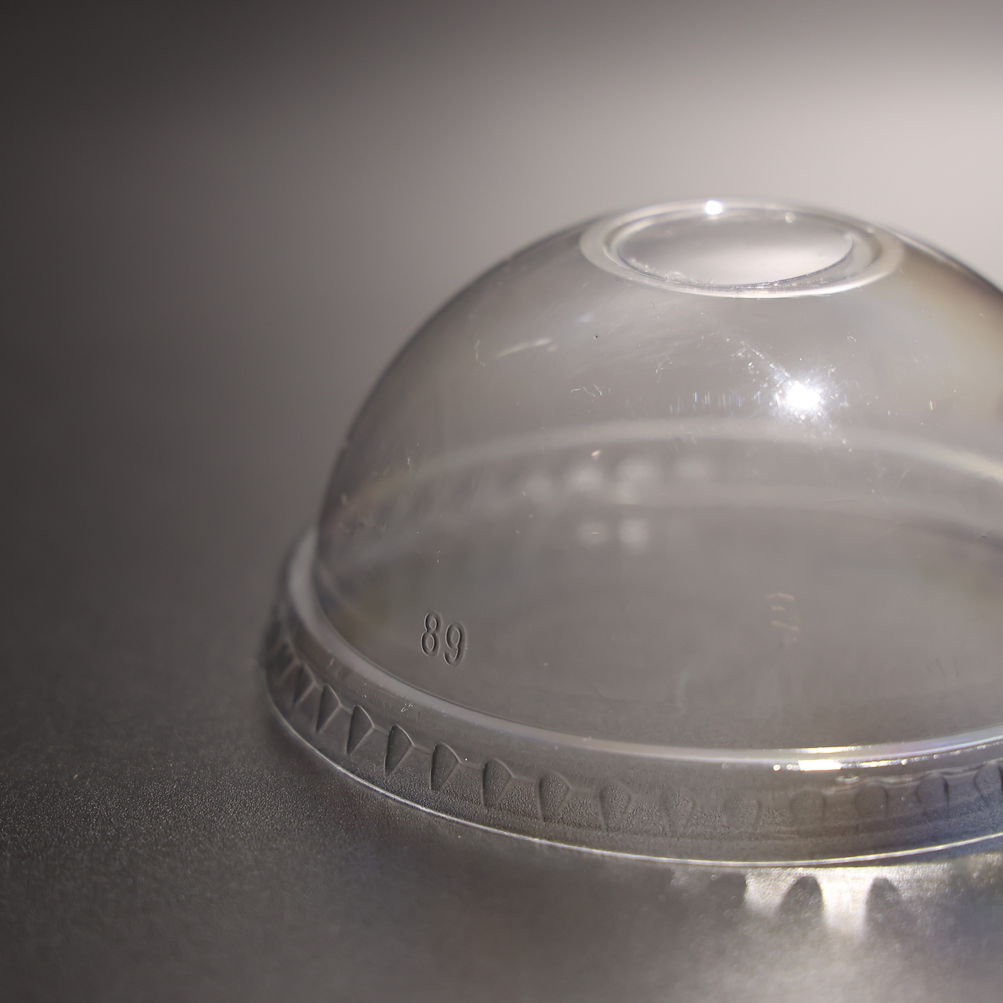 Transparent Plastic Cup Lid PET Material For Covering Sealing Cups BPA ...